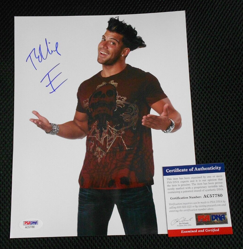 Robbie E AUTOGRAPH 8x10 PSA TNA / WWE | eBay
