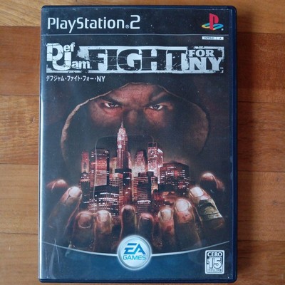 Def Jam Fight for NY PS2 Japan NTSC-J PlayStation 2 Clean Game Used 76 ...