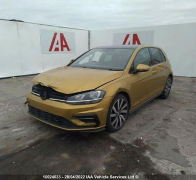 VW GOLF MK7.5 R LINE GOLD 2016-2019 BREAKING LR1X TUMERIC YELLOW DOORS ...