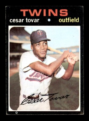 1971 Topps Baseball #165 Cesar Tovar EX *d6 | eBay