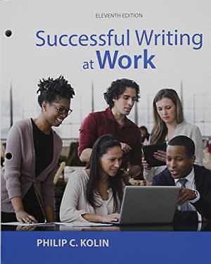Bundle: Successful Writing at Work, - Product Bundle, by Kolin Philip C ...