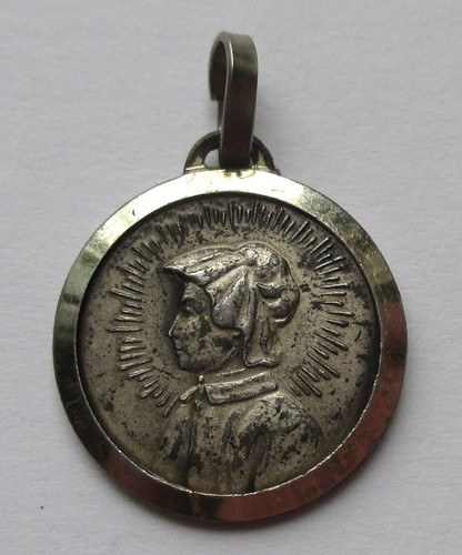 VINTAGE 800 SILVER BLESSED ELIZABETH ANN SETON RELIGIOUS MEDAL CHARM | eBay