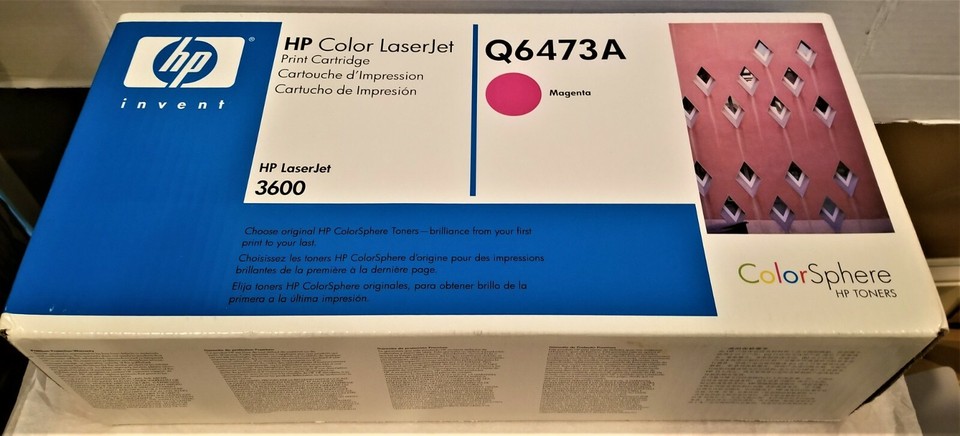 HP 502A Q6473A Toner Cartridge for HP Color LaserJet - Magenta | eBay