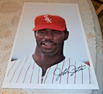 VINTAGE & RARE 1970'S JOHNNY JETER COLOR PHOTO 6X9 OLD CHICAGO WHITE ...