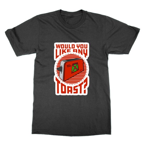 T-Shirt Talkie Toaster Sci-Fi Drôle Nerd Cadeau Red Dwarf | eBay