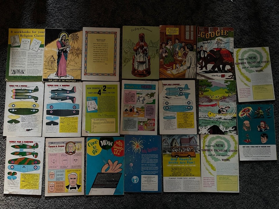 lot of 21 Golden/Silver Age Treasure Chest Of Fun & Facts 1949-1966 | eBay