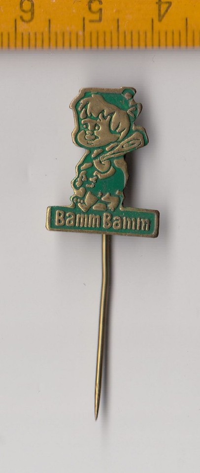 Original Vintage THE FLINTSTONES stick pins 1960s badge Cartoon Comic ...