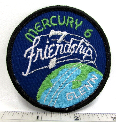 Vintage NASA Space Mission Mercury 6 Friendship 7 Jacket Patch ...