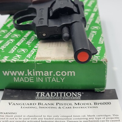 NEW VINTAGE PROP REVOLVER GUN KIMAR 314 VANGUARD BP6000 C.1863 MADE IN ...
