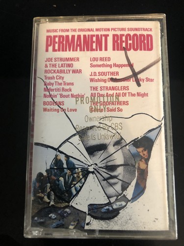 Permanent Record soundtrack Cassette 1988 (For Promotion Only) Version ...