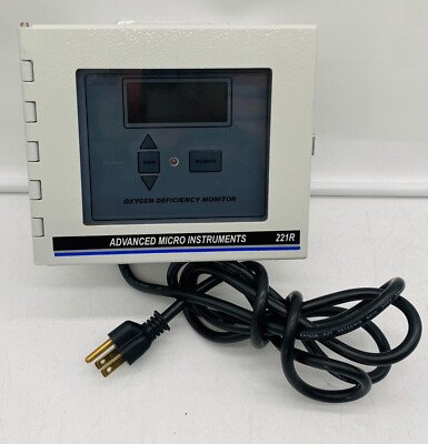 AMI 221R 221R-6ANA0605 OXYGEN DEFICIENCY MONITOR | eBay
