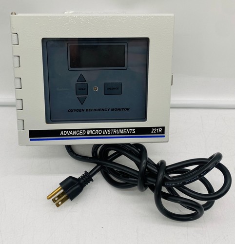 AMI 221R 221R-6ANA0605 OXYGEN DEFICIENCY MONITOR | eBay
