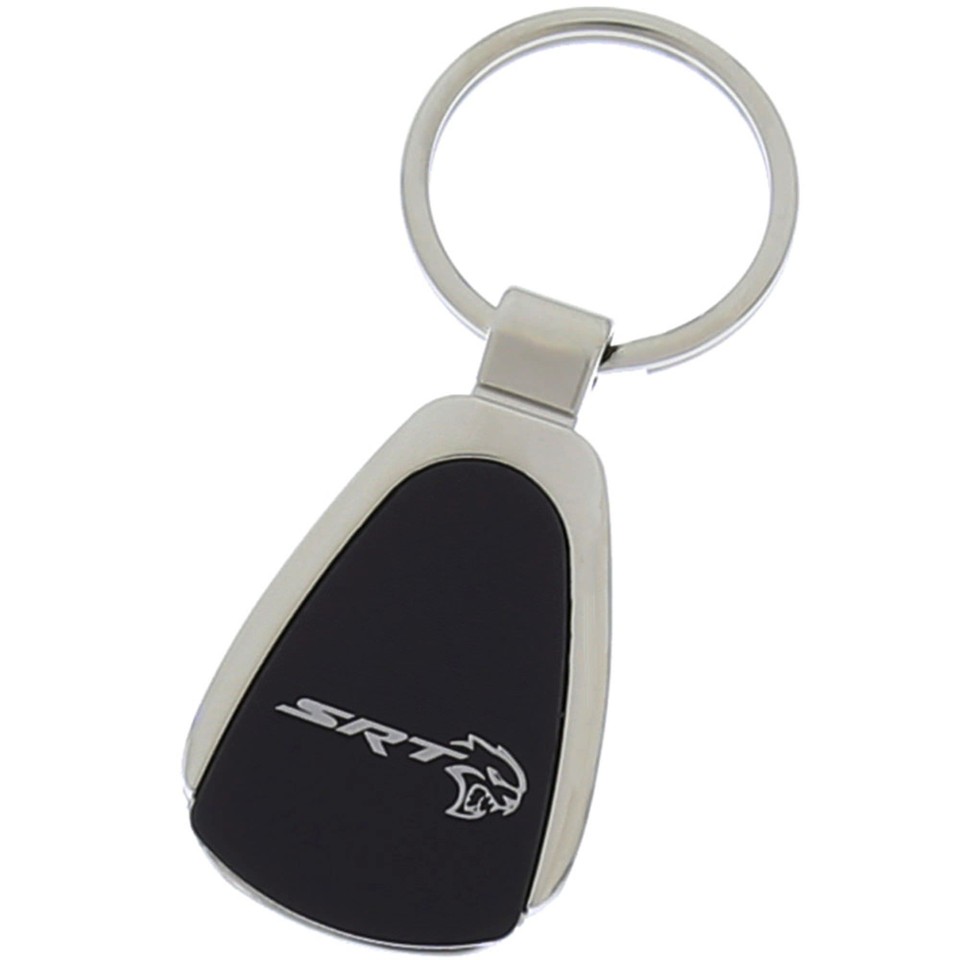 Dodge SRT Hellcat Tear Drop Key Ring (Black) | eBay