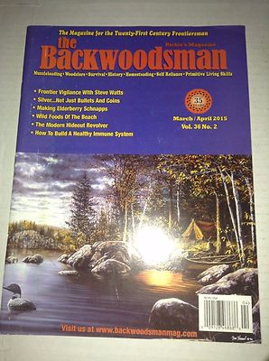The Backwoodsman Magazine Steve Watts March/April 2015 032417NONRH | eBay
