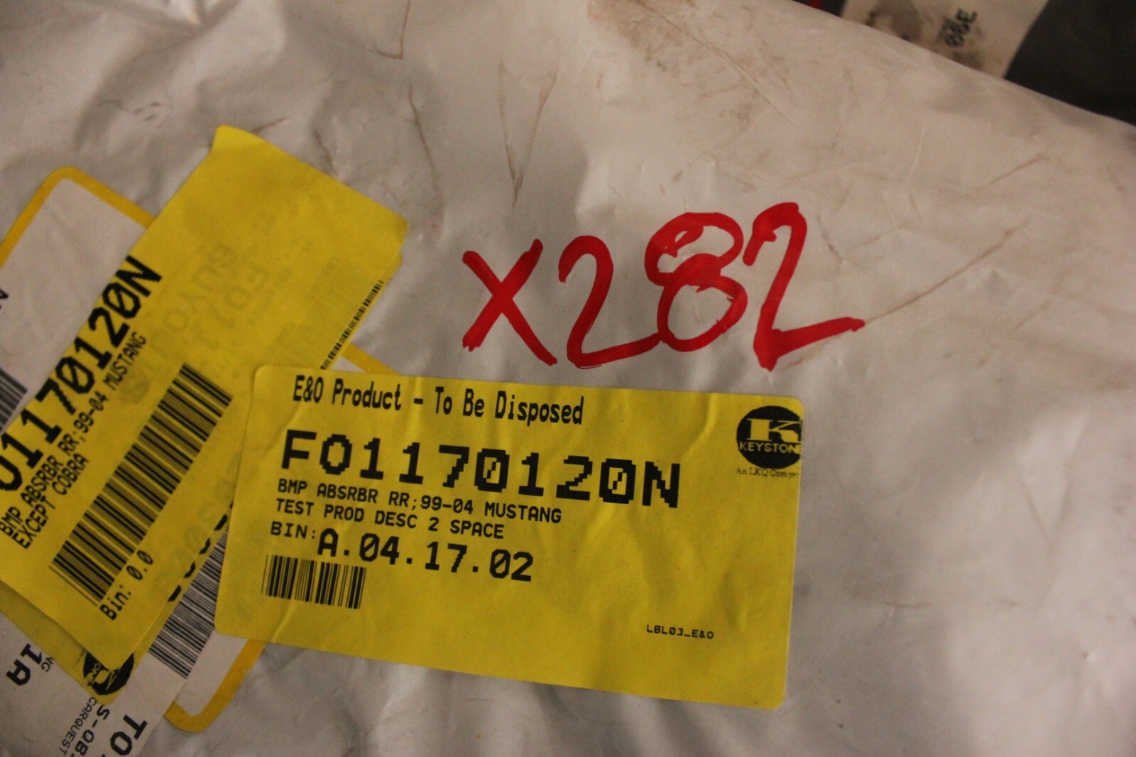 02-06 Toyota Camry Rear Impact Absorber (X283) | eBay