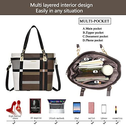 2E-youth Designer Purses and Handbags For Women Satchel Shoulder Bag ...