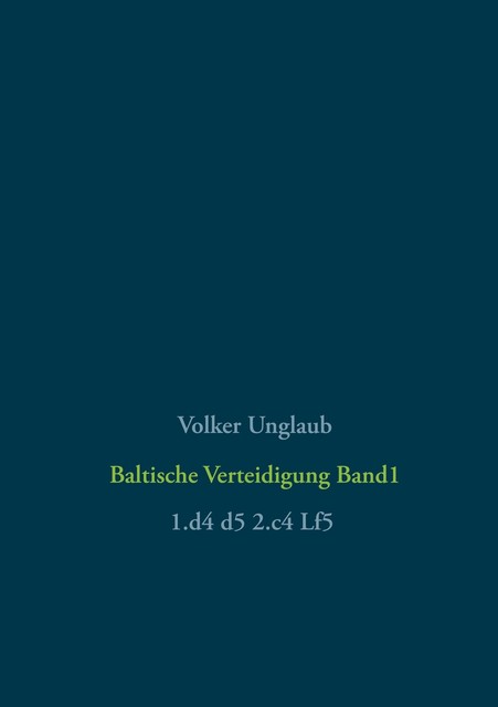 Baltische Verteidigung Band1 von Volker Unglaub (2020, Gebundene ...