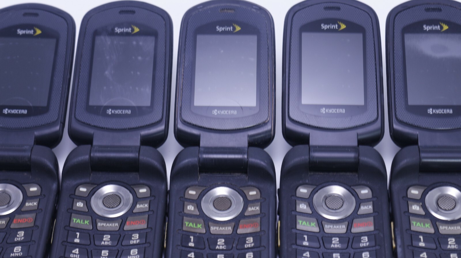 LOT OF 24 FAIR SPRINT KYOCERA DURAXT E4277 RUGGED FLIP PHONE ...