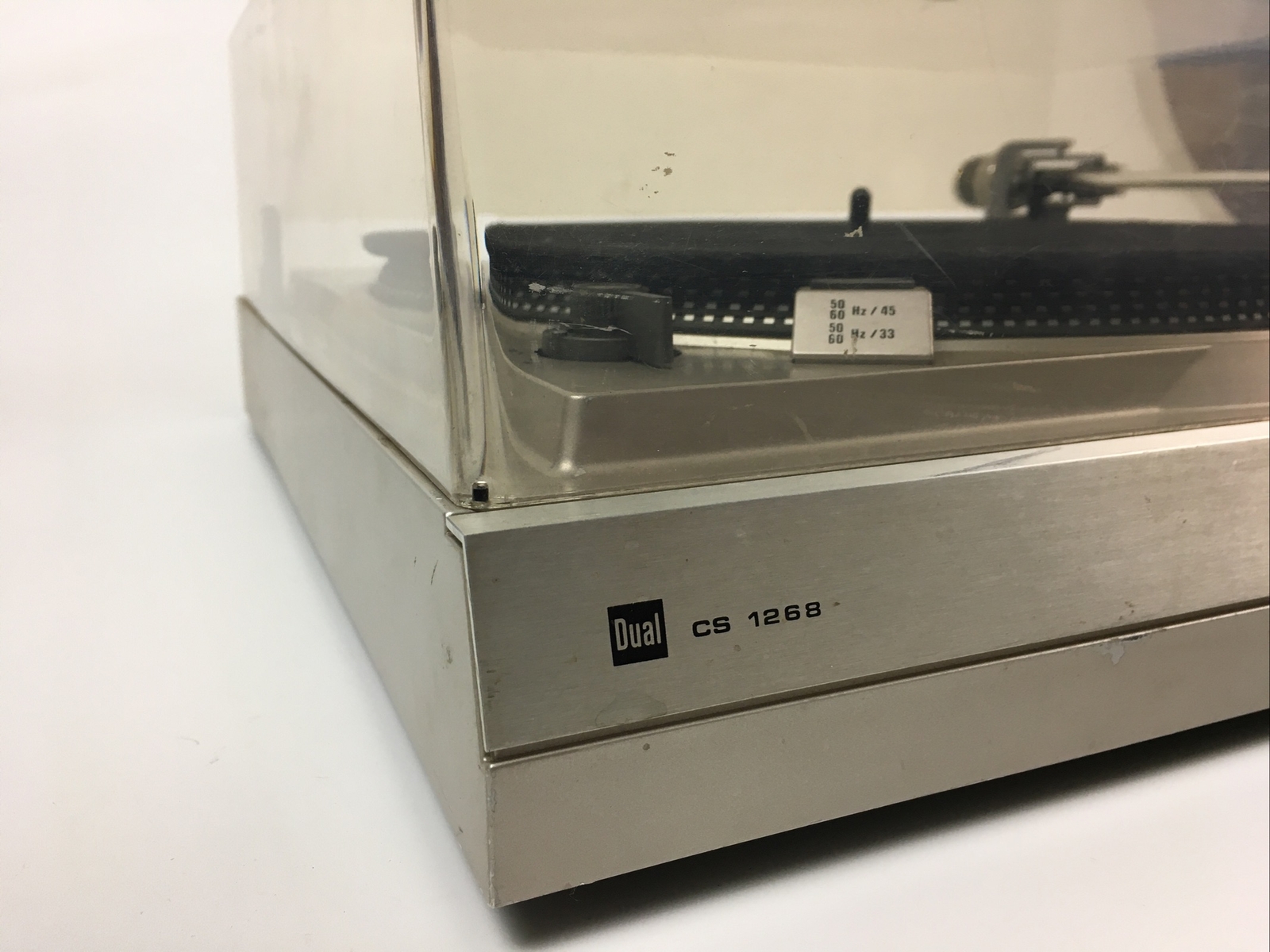 Vintage Dual CS 1268 turntable - tested and working with issues - READ ...