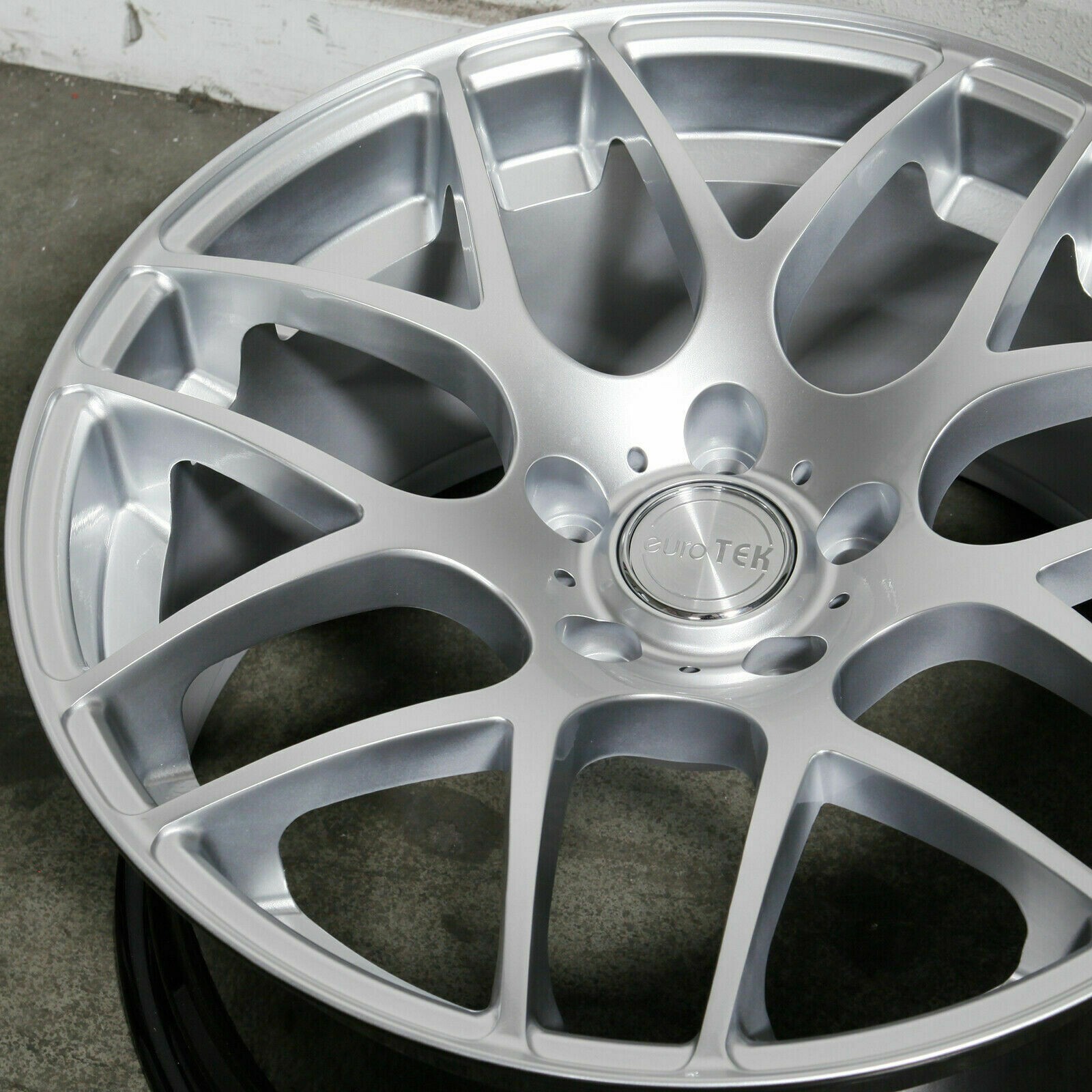 19x8.5 MRR U02 Wheels Hyper Silver 19" 5x112 +35 Eurotek Rims Set 4 | eBay