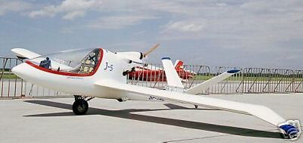 J-5 Marco Janowski J5 Airplane Desktop Wood Model Big New | eBay