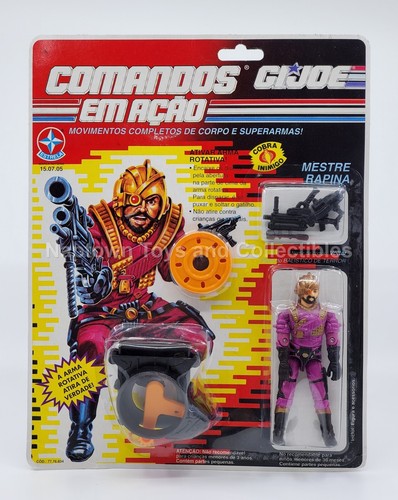 GI JOE COMANDOS EM ACAO VOLTAR ACTION FIGURE MOC SEALED BRAZIL ESTRELA ...