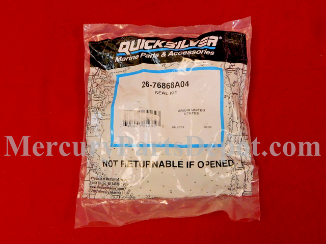 Oem* 0700p8 Mercury Quicksilver Seal Kit 76868A04 26-76868a04 for sale ...