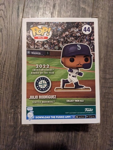 Funko Pop! Vinyl: Julio Rodríguez - Seattle Mariners Baseball Club (Smb ...