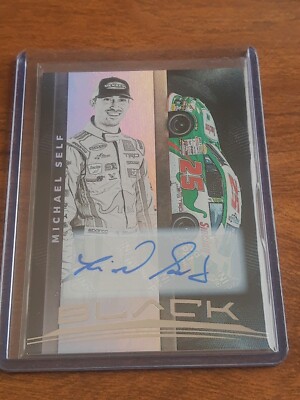 2021 Chronicles Black Racing Michael Self Auto Card #7 | eBay