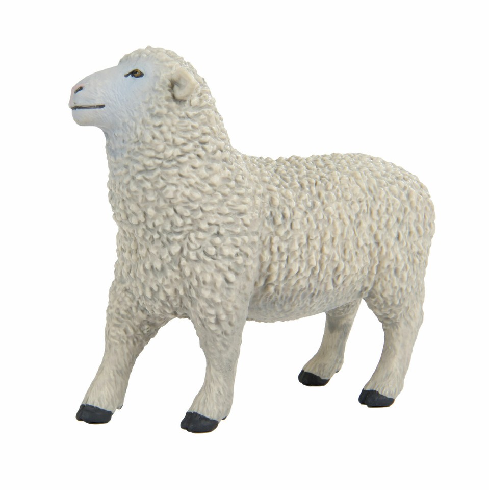 Sheep - 3" L x 2.5" H - Safari Ltd Farm Animals #162429 | eBay