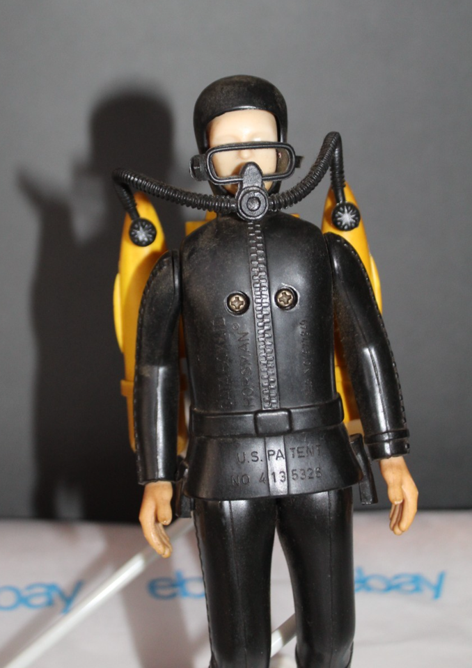 Gata Box LTD Horsman Made In Macao Vintage Battery Operated Scuba Diver ...