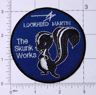 USAF Lockheed-Martin Skunk Works Blackbird SR-71 Patch 3" Hook & Iron ...