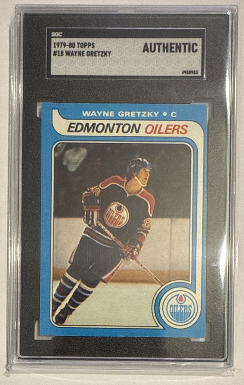 1979-80 Topps #18 / Wayne Gretzky ROOKIE / SGC AUTHENTIC (NOT altered ...