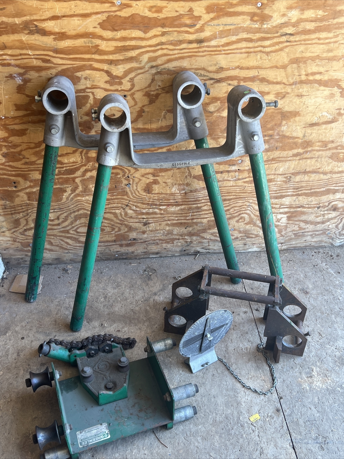Greenlee 1813 Bending Table for Greenlee 881 881CT Pipe Bender # | eBay