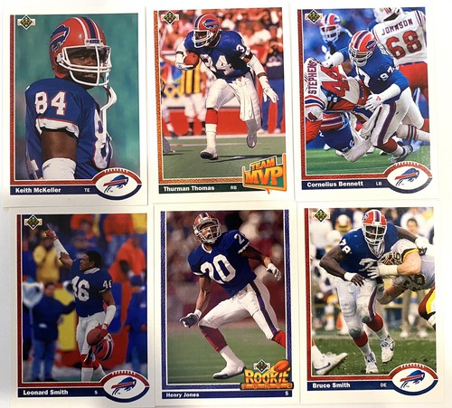 1991 Upper Deck Buffalo Bills 6 Card Lot incl HOF | eBay