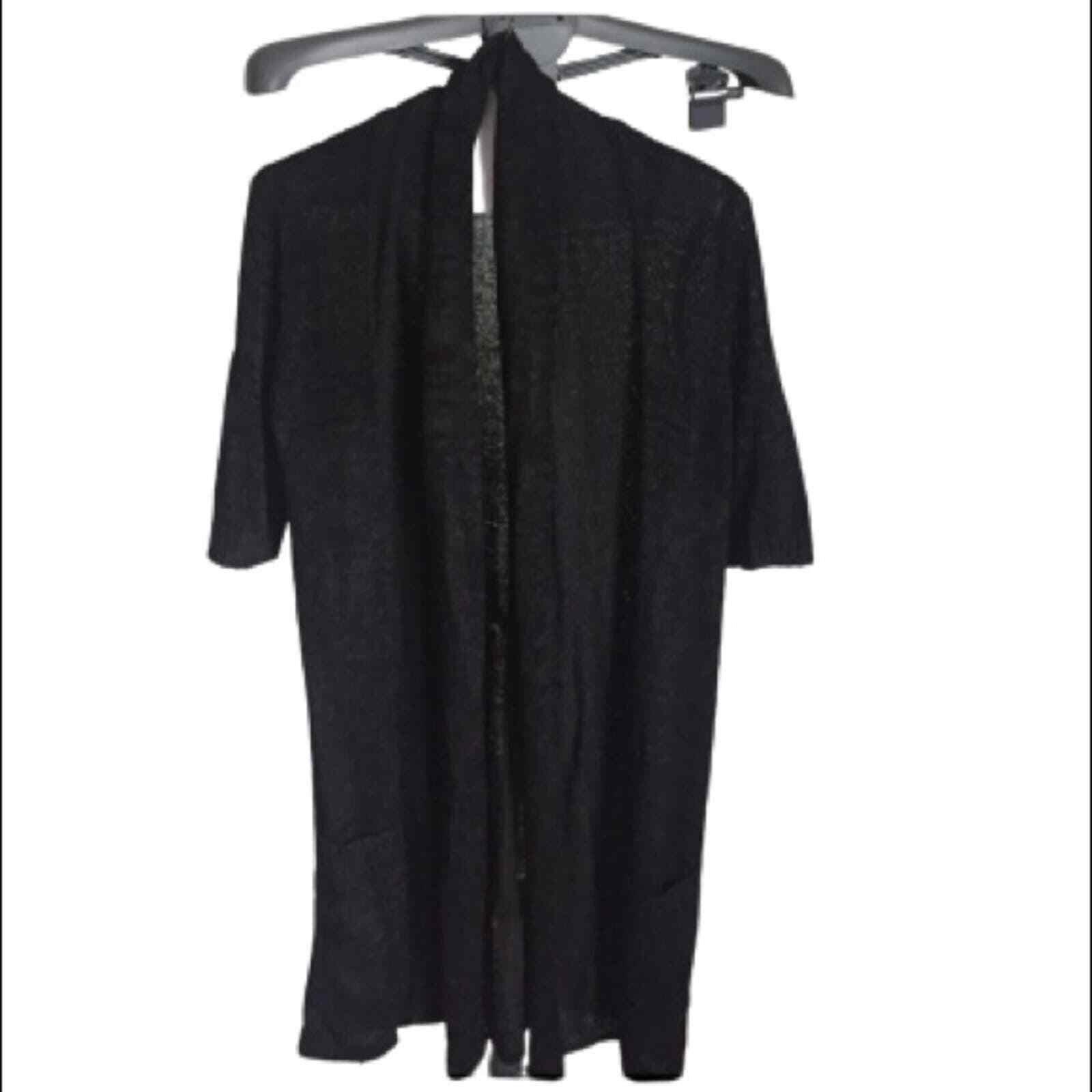 CALVIN KLEIN Black Mesh Cardigan | eBay