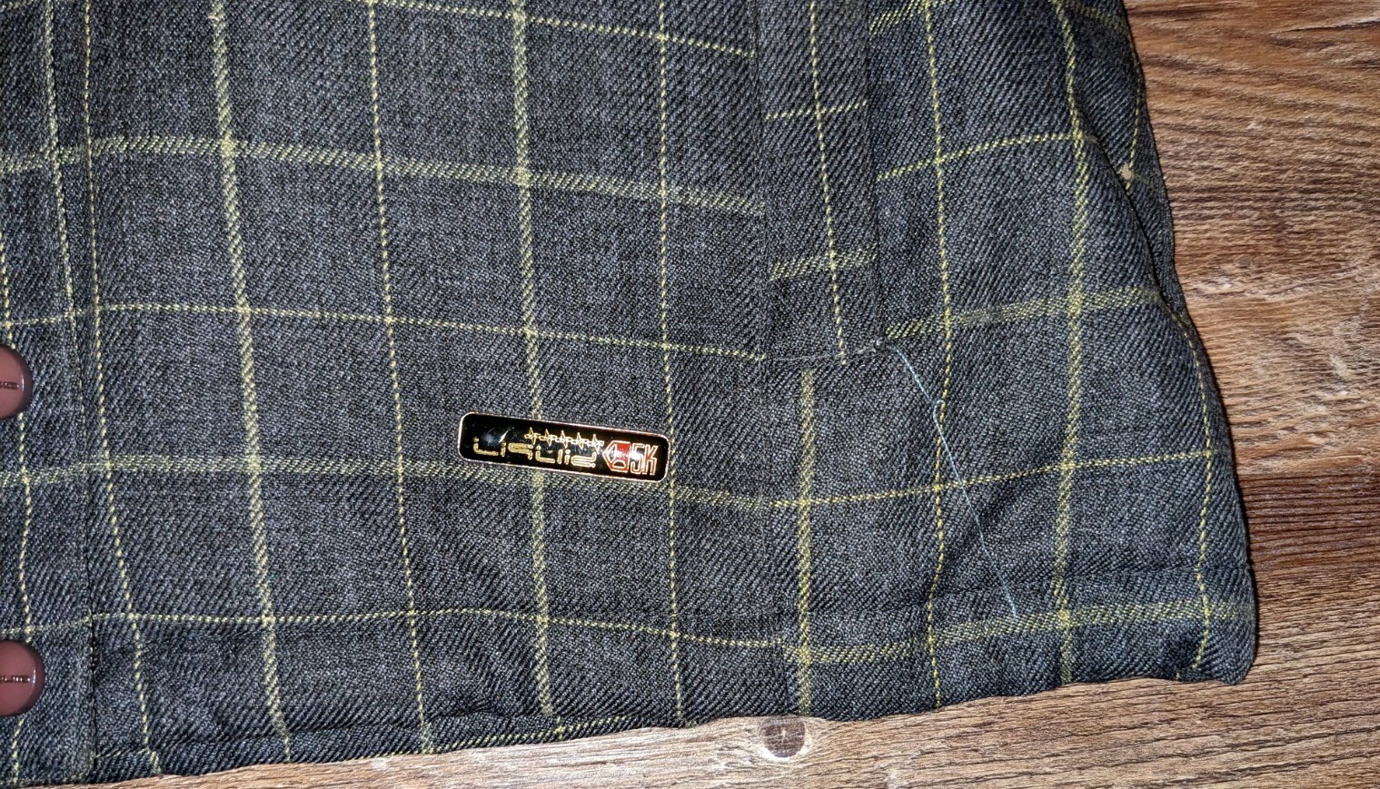 Liquid Boardwear grey plaid ski jacket w/ faux fur trimmed hood Medium ...