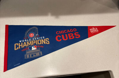2016 WORLD SERIES CHICAGO CUBS WORLD SERIES CHAMPIONS PENNANT | eBay