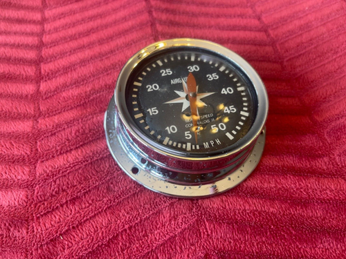 VINTAGE AIRGUIDE SPEEDOMETER SEA SPEED HARD TO FIND 50 MPH! | eBay