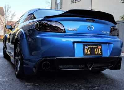 Mazda RX-8 Ducktail Look Rear Boot Spoiler | Unfinished | Fiberglass ...