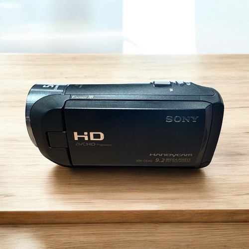 Sony Handycam HDR-CX240 AVCHD 27x Optical Zoom Black Compact 16GB ...