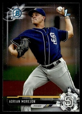 2017 Bowman Chrome Prospects Adrian Morejon San Diego Padres #BCP130 | eBay