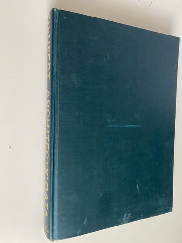 ARCHITECT'S DATA by Ernst Neufert - Hardcover, 1st English Ed 1970 ...