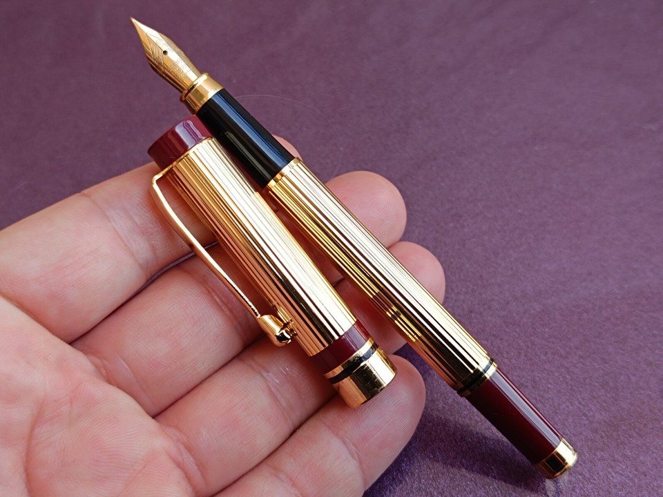 Fountain Pen, Vintage Fountain Pen, Gold Filled Nib, Ink Pen, Old ...