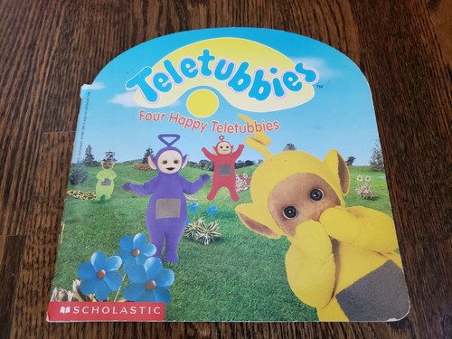 Four Happy Teletubbies Scholastic Paperback Book | eBay