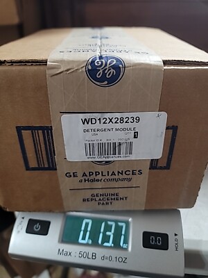 Genuine OEM GE Dishwasher Detergent Dispenser Module WD12X28239 | eBay