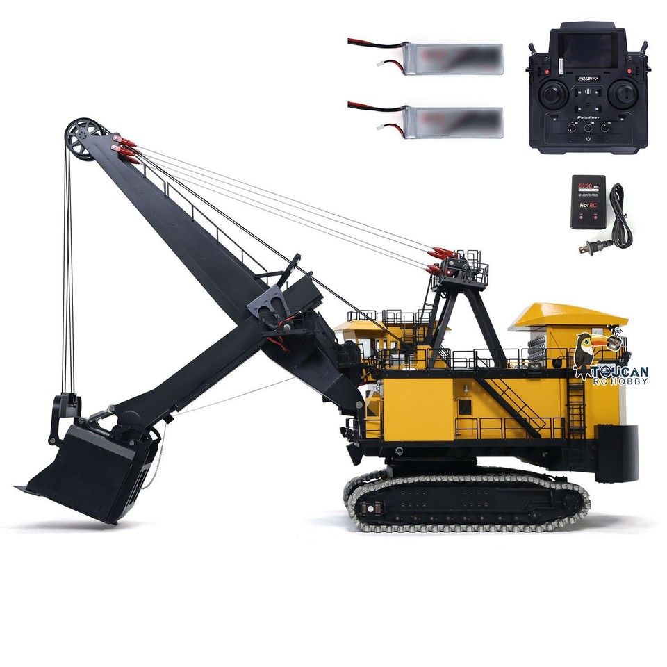 1/25 Metal Electric Rope Shovel Excavator RC Mining Digger RTR Model W ...