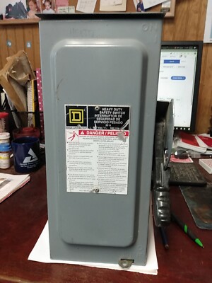 Square D H361RB, 30A disconnect switch | eBay