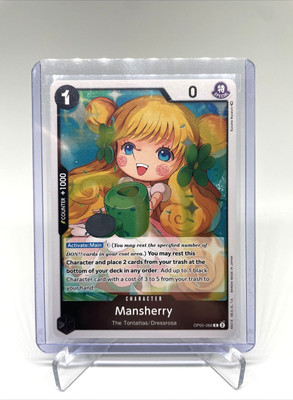 Mansherry OP05-088 R One Piece TCG NM | eBay