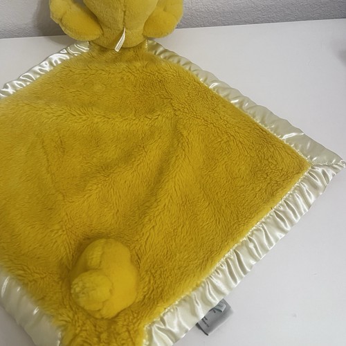 My Banky Sarah Duck Security Blanket Lovey Lovie Plush Yellow Satin ...